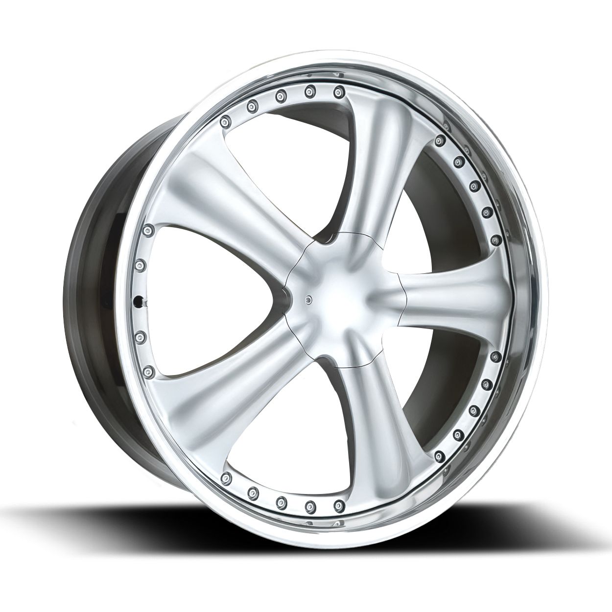 AME STYLE WHEELS SILVER 17" 18" 19" 20" 22" 24"